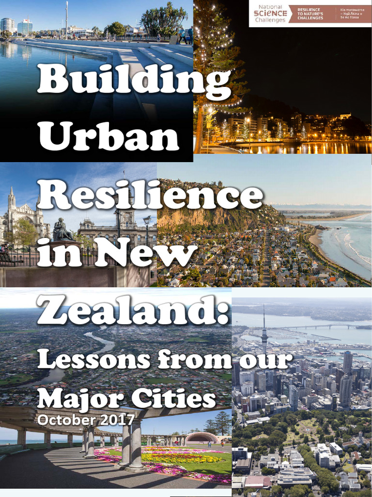 Building Urban Resilience in NZ 2017 6 | PDF