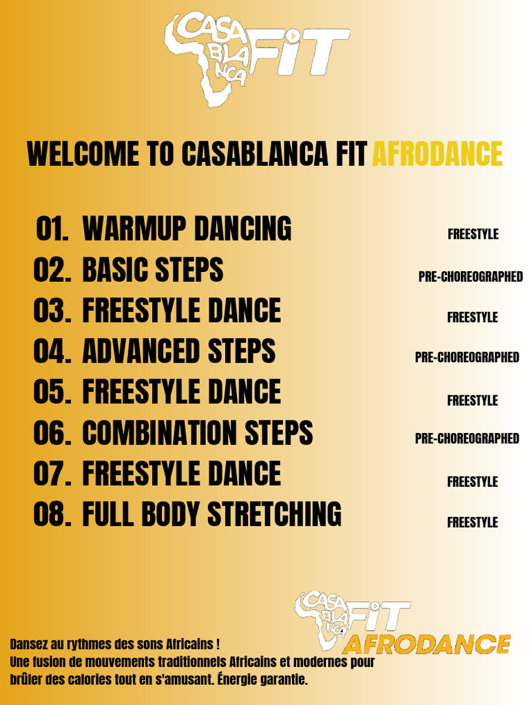 CASABLANCA FIT AFRODANCE | PDF