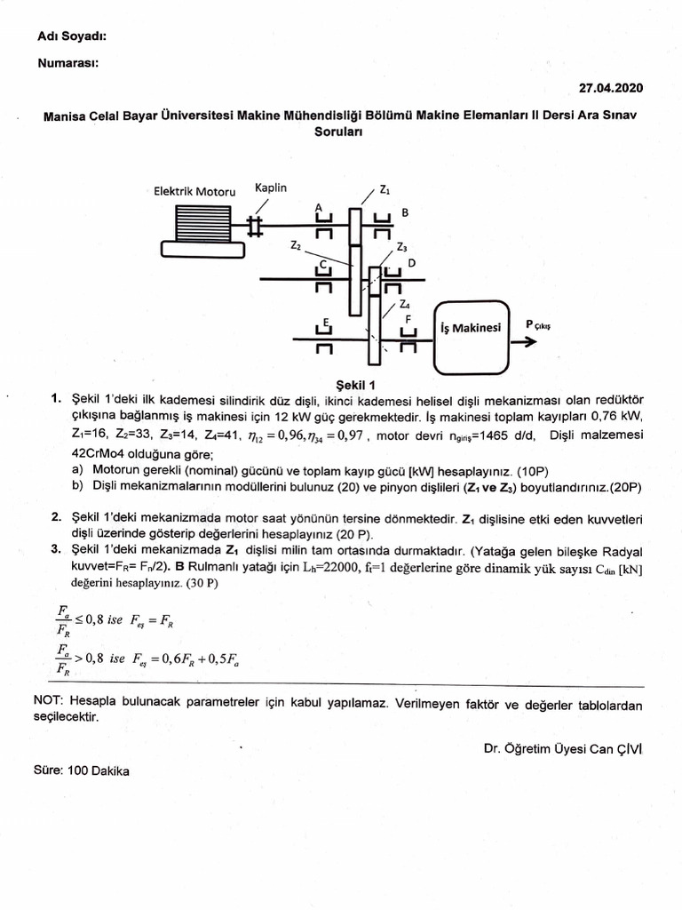 Makel 2 2020 2021 Vize Cozumler | PDF