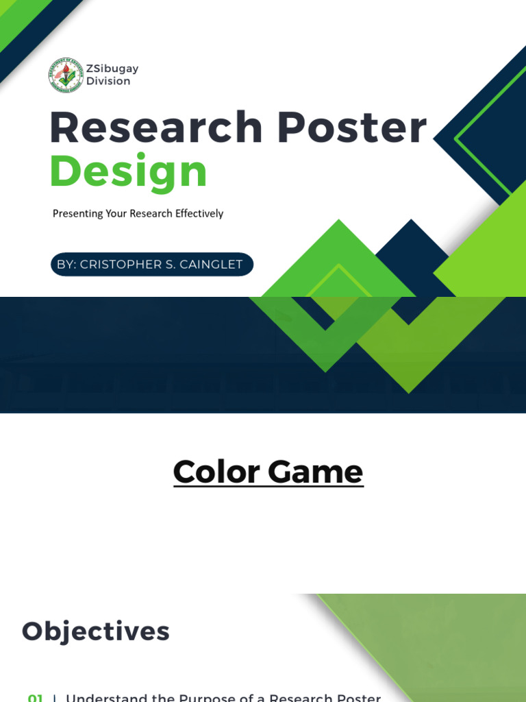 Research Poster Design CRISTOPHER S. CAINGLET | PDF