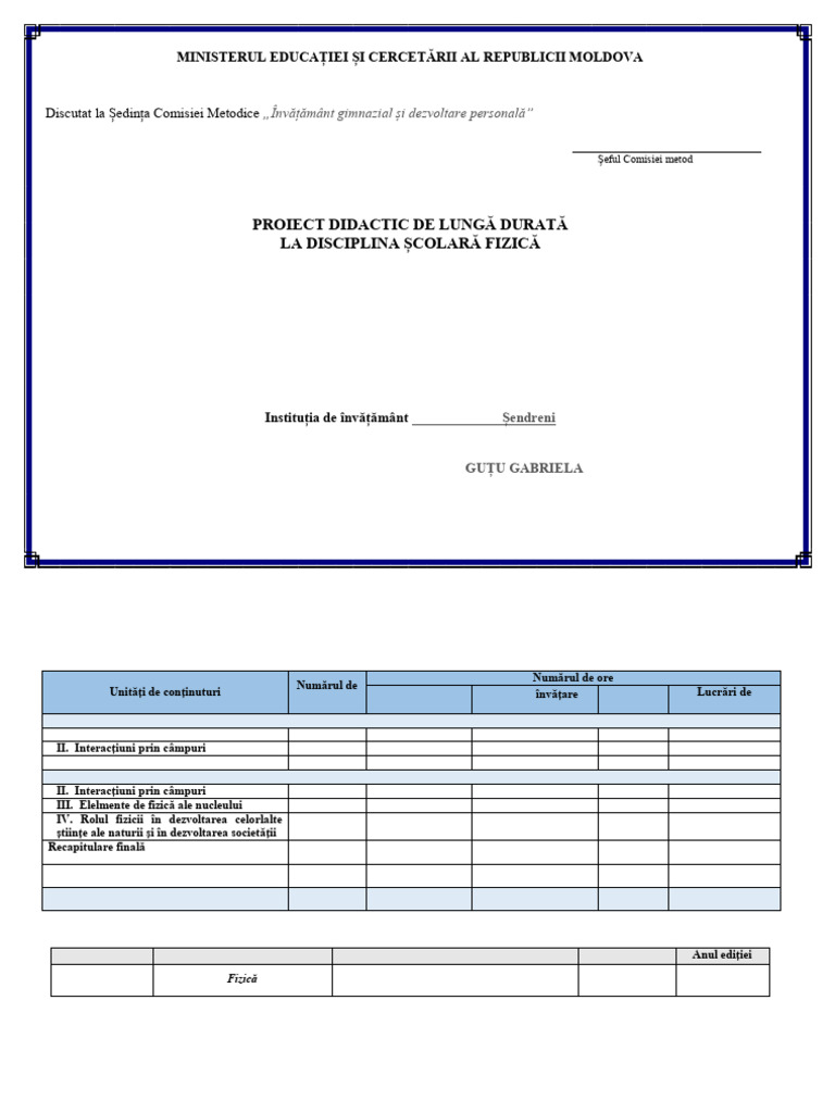 PDLD Fizica Clasa 9 04 04 2024 F | PDF
