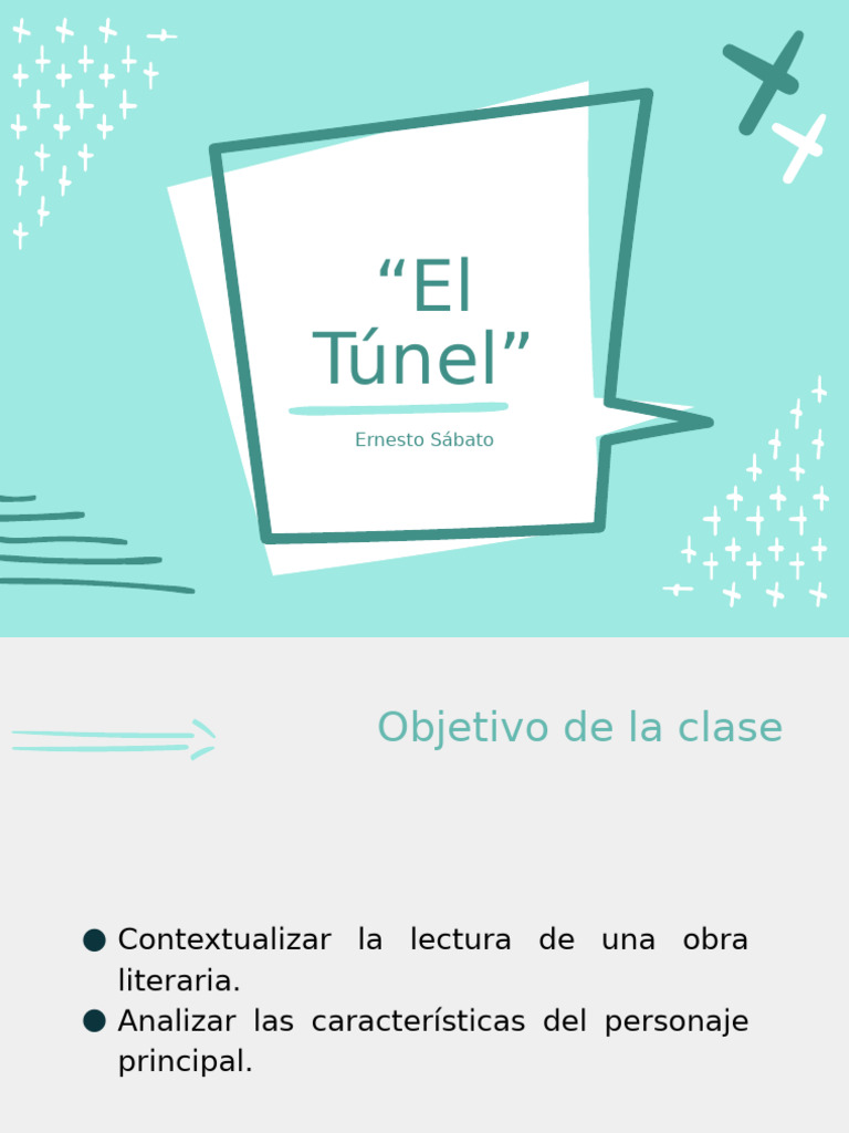 El Túnel Clases 1 y 2 | PDF