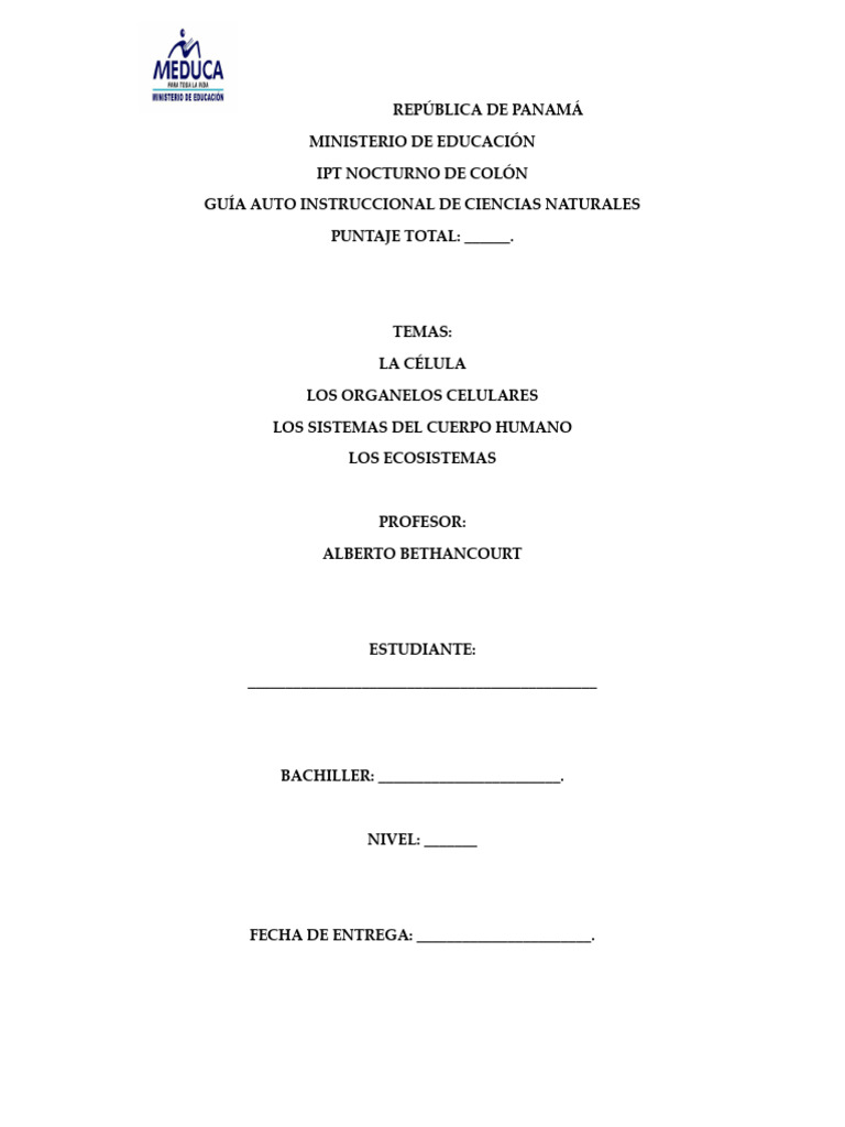 M-Dulo - 7 - Ciencias Naturales | PDF