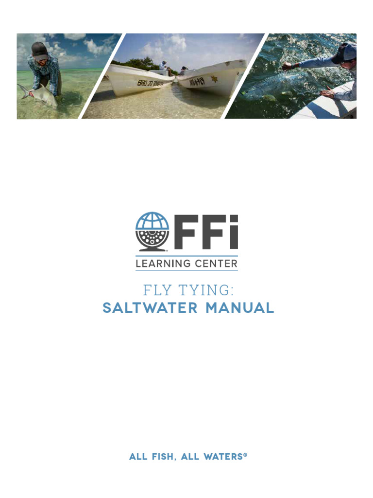FFI LC Curriculum 11092 Saltwater Fly Tying Manual SM | PDF