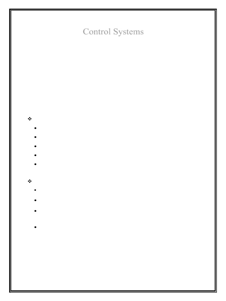 Lecture 7 - Steady State Error | PDF