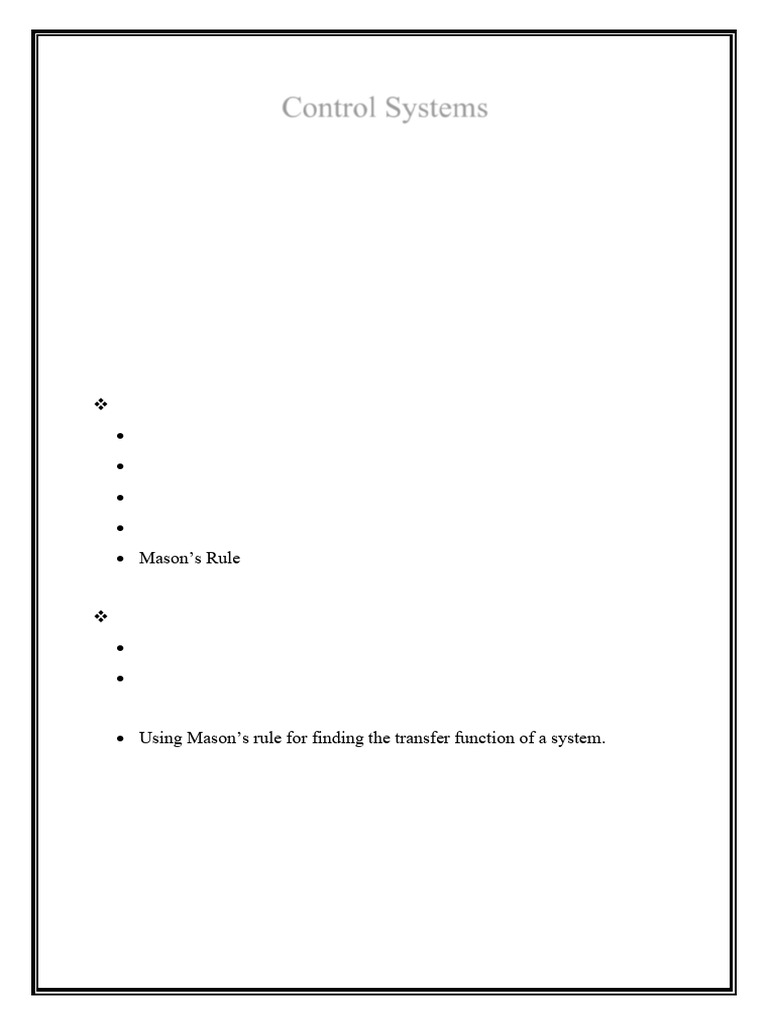 Lecture 5 Signal Flow Graph Pdf 5888