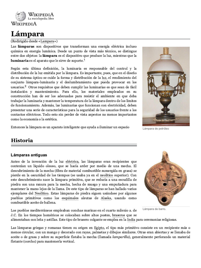 Lampara | PDF