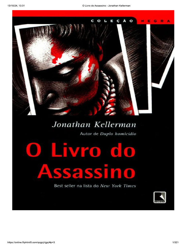 O Livro Do Assassino - Jonathan Kellerman | PDF