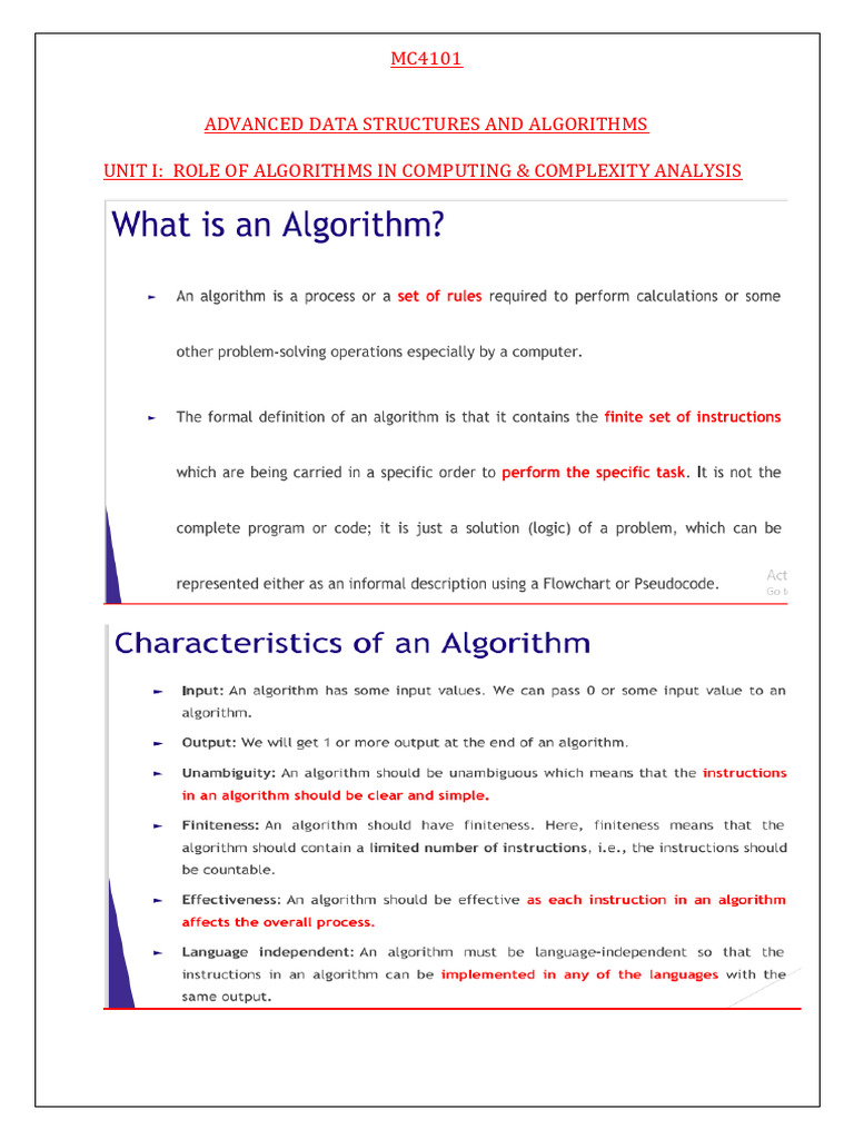 Adsa-1 Unit | PDF | Integer (Computer Science) | Business