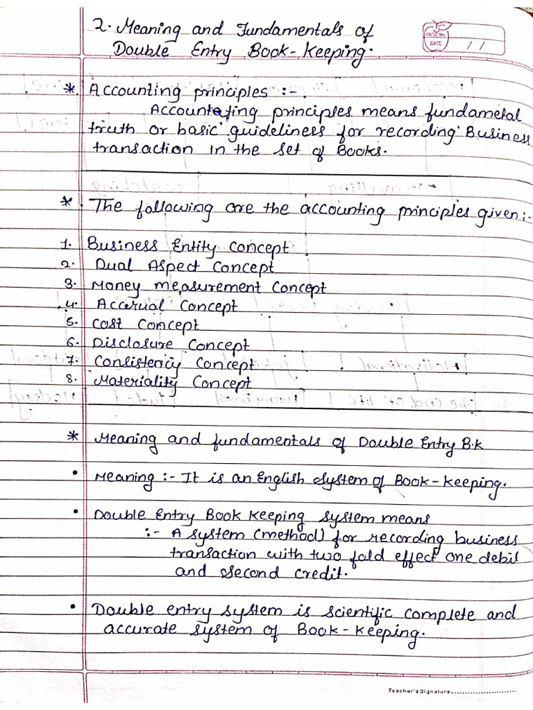 Book Keeping & Accounts | PDF