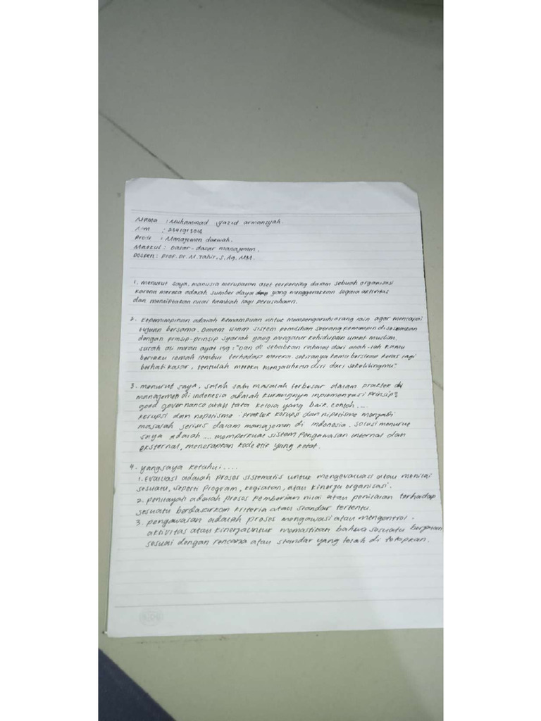 UAS.DDM.Yazid Armansyh | PDF