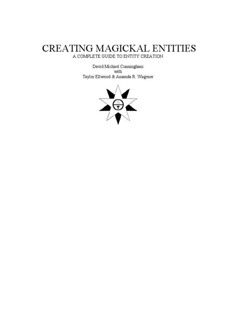Creating Magickal Entities | PDF | Science & Mathematics