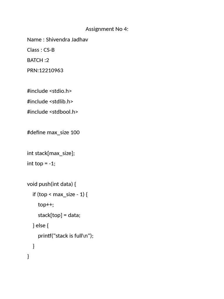Assignment4 CSB 38 | PDF