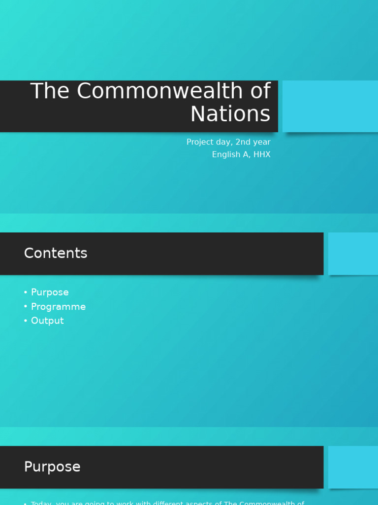 The Commonwealth of Nations | PDF