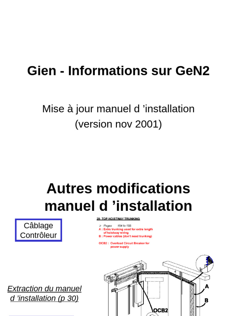 GeN2 Manuel Installation | PDF