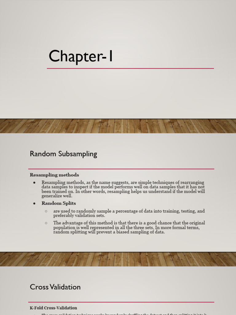 ML Chapter-1 | PDF