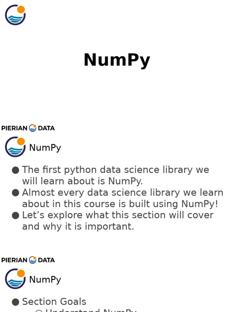 02 Numpy | PDF