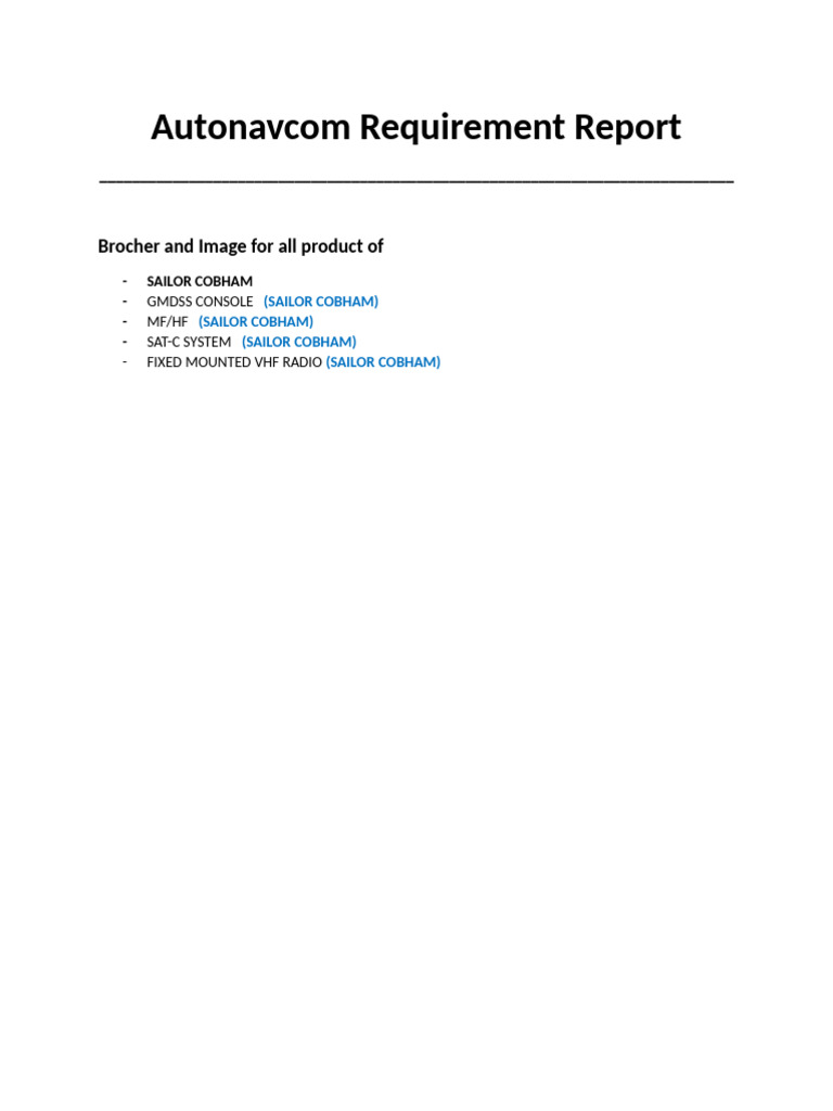 Autonavcom Completion Report On 29 July 2024 | PDF