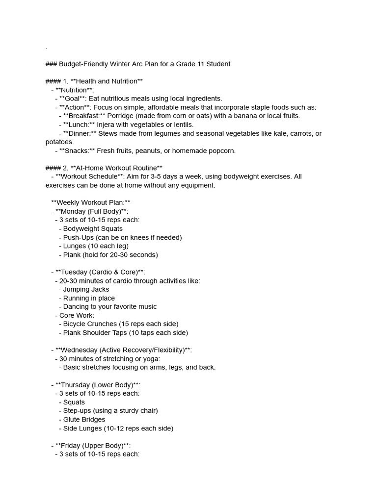 Slay Pdf Meal Physical Fitness