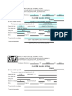 CONSTANCIA DE PASE Imss | PDF