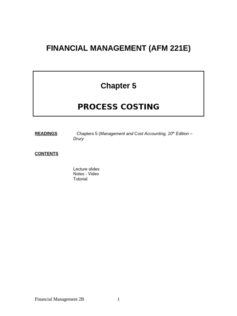 Overarching Document and Notes | PDF | Cost Of Goods Sold | Income ...