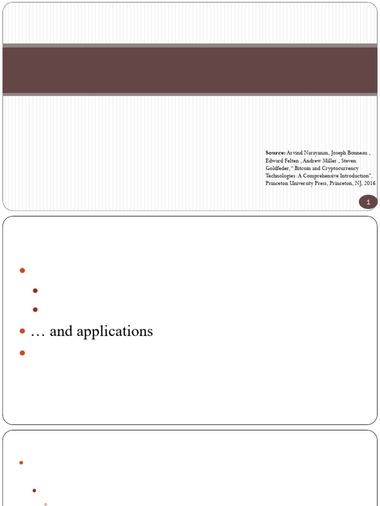03 BCT Bitcoin Cryptographic Concepts | PDF | Theoretical Computer Science | Espionage Techniques