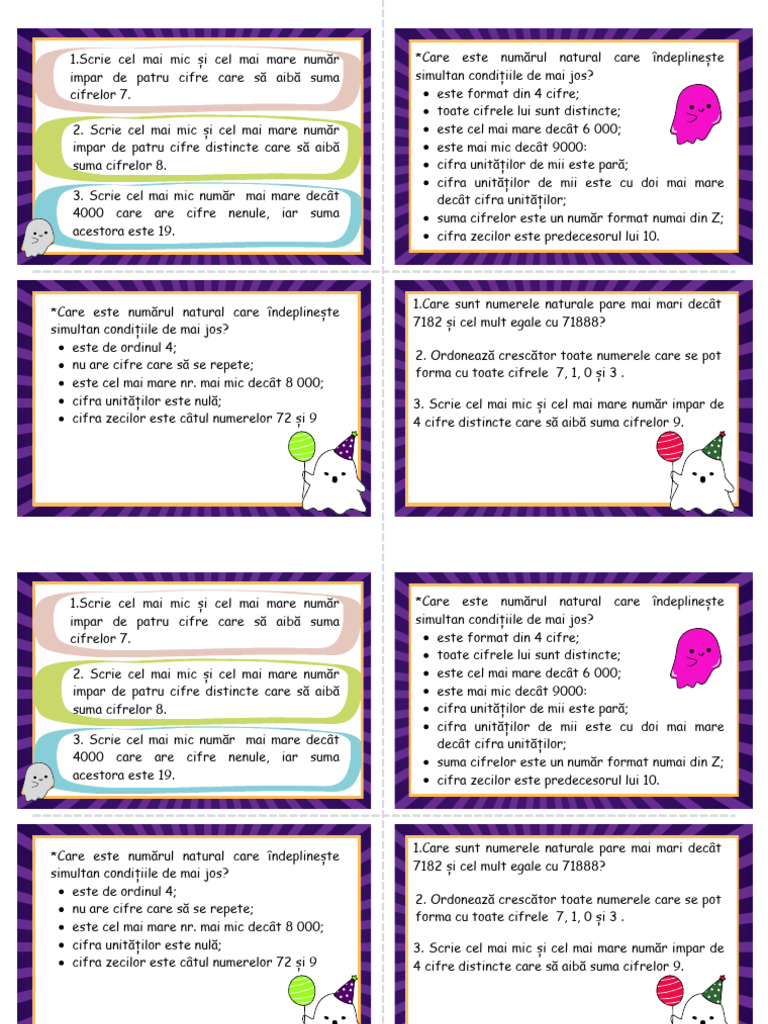 Numerele 0-10000 | PDF