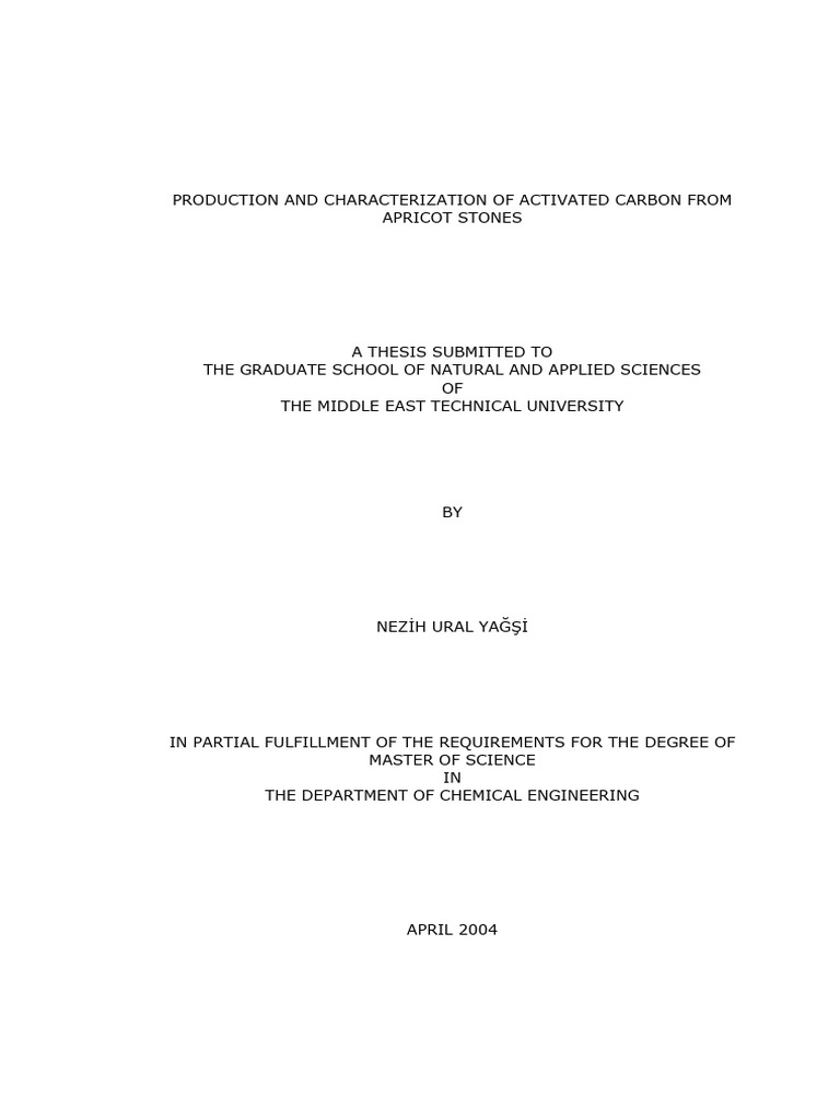 Production and Characterization of Activ | PDF