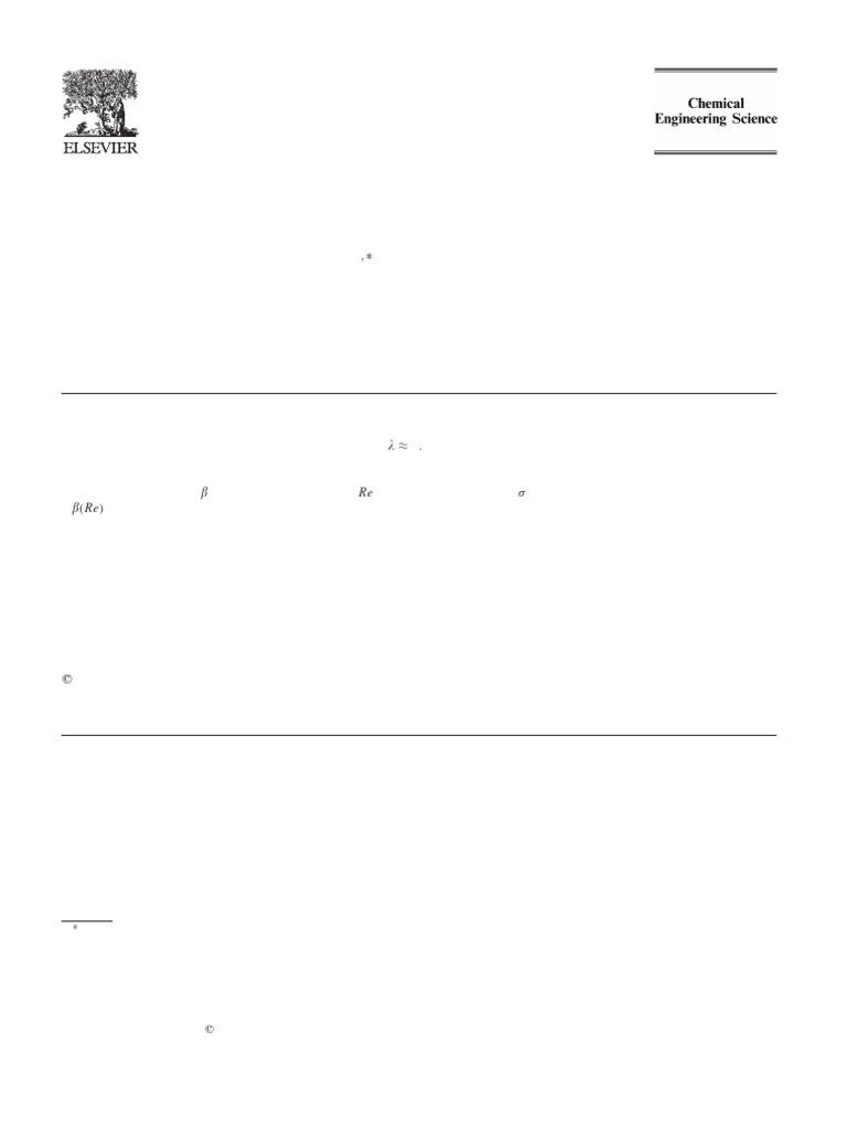 Drop Break-Up in Turbulent Pipe Flowdownstream of A Restriction | PDF ...
