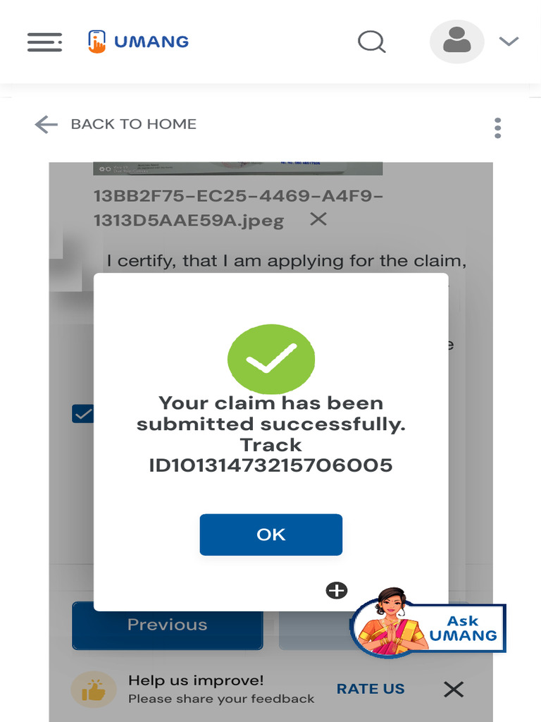 EPFO Claim Submission Guide | PDF