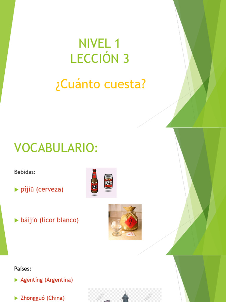 Nivel 1 Lección 3 | PDF