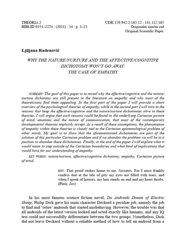 Empatija | PDF