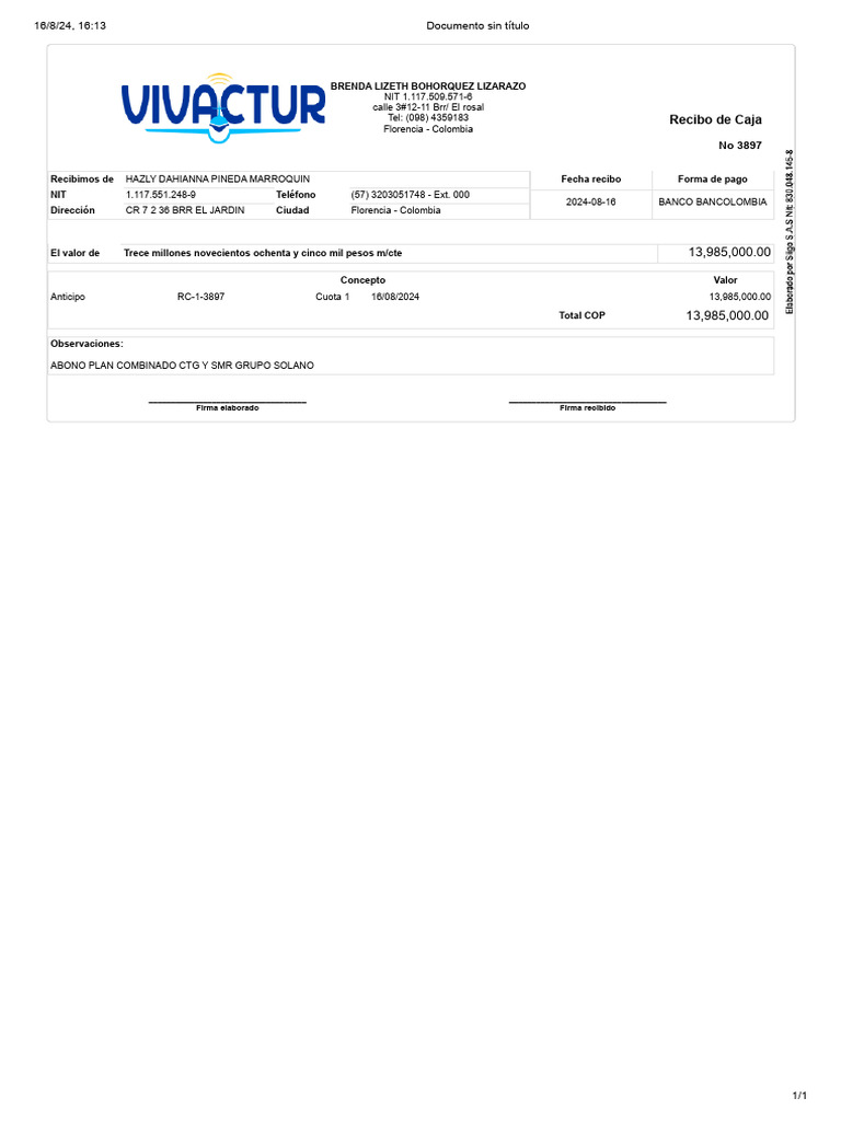 CC-10-3897 Grupo Solano | PDF