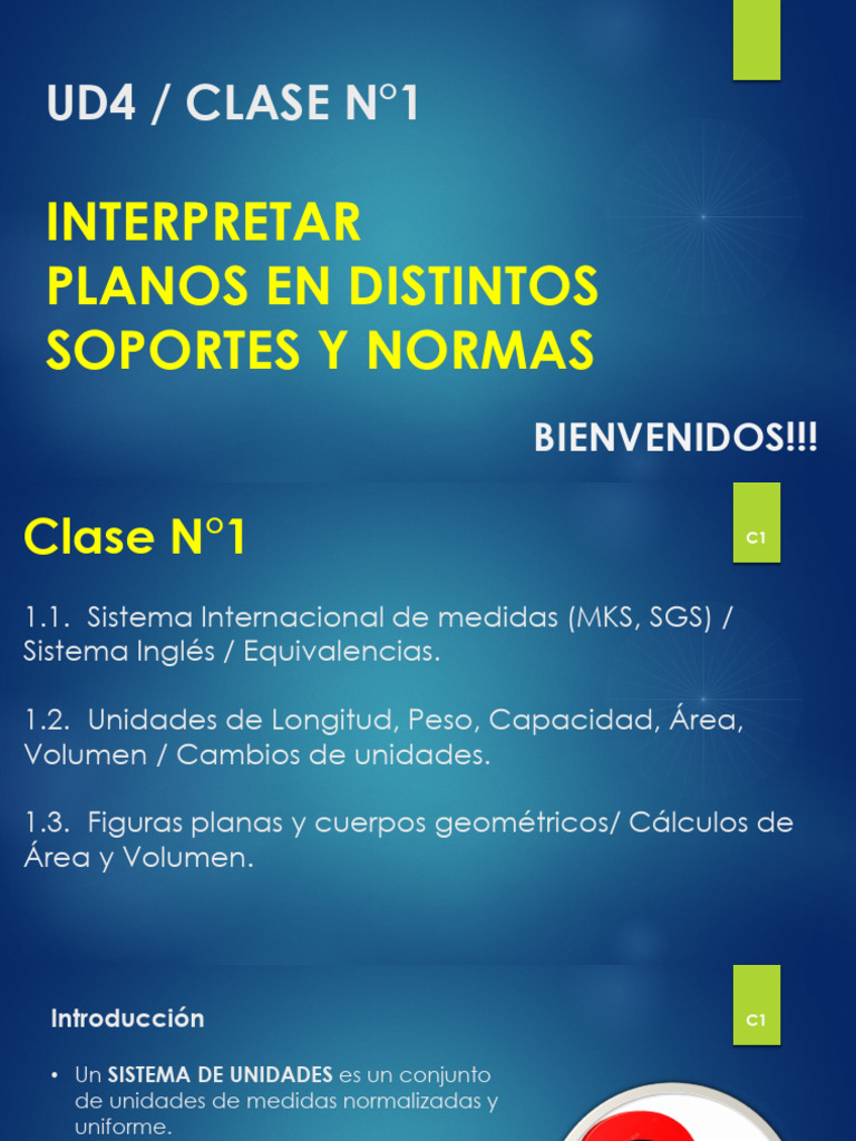 UD4-Clase 1-Sist de Unidades y Figuras | PDF
