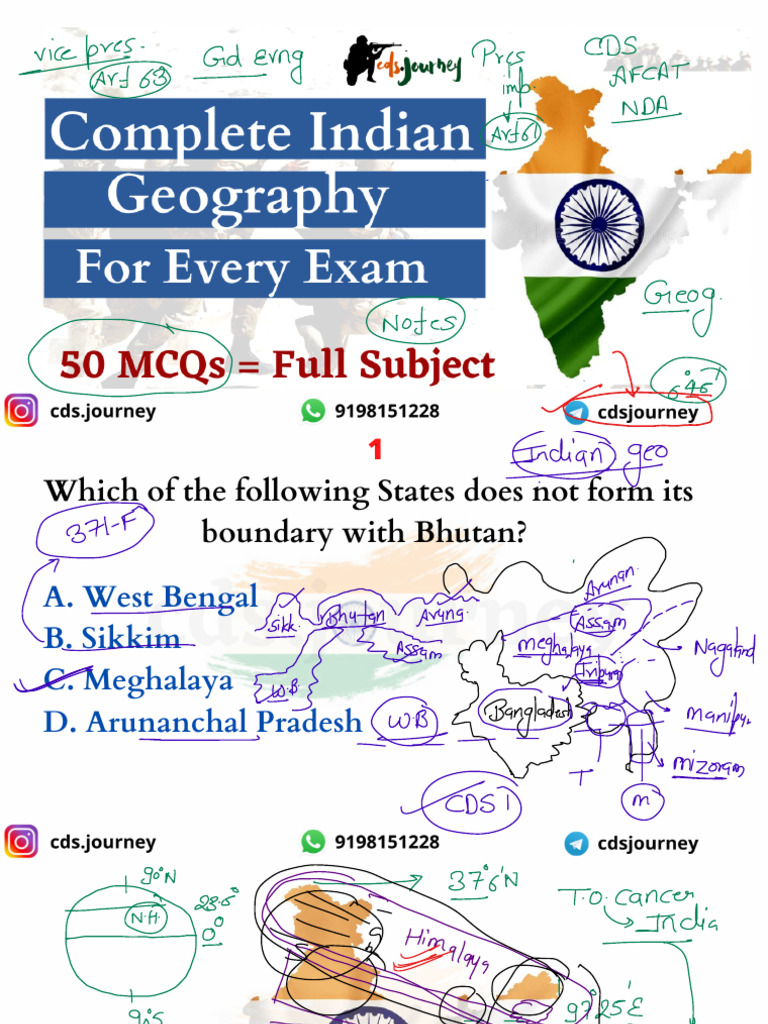 Complete Indian Geography.. | PDF