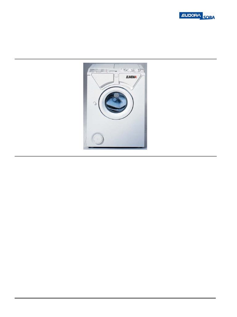 Small Washing Machine 352-06 | PDF