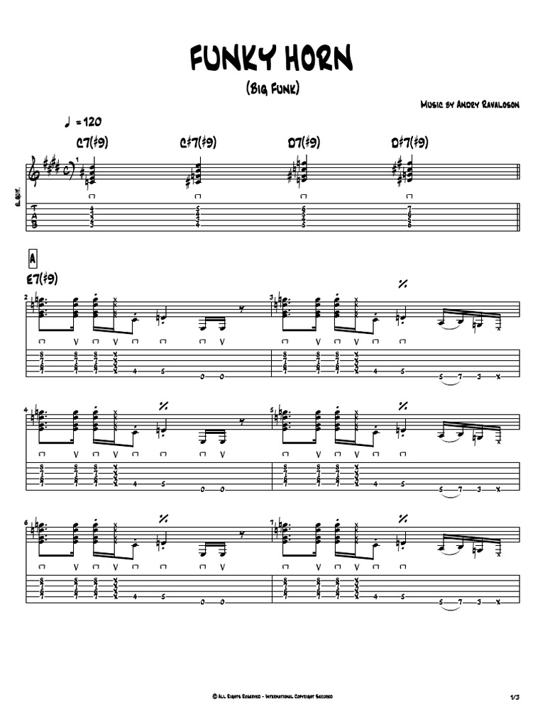 Funky Horn | PDF