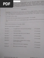 CSEC French Paper One Answers | PDF