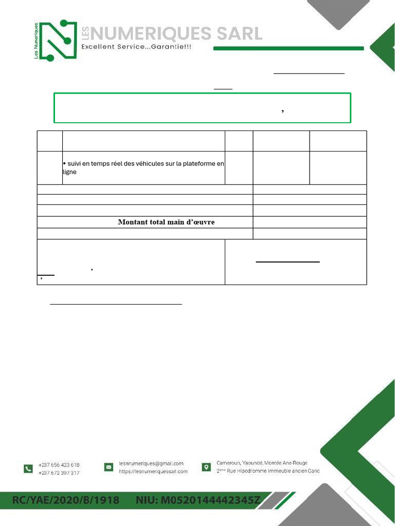 Proforma GPS Auto GHF 80 Pieces | PDF