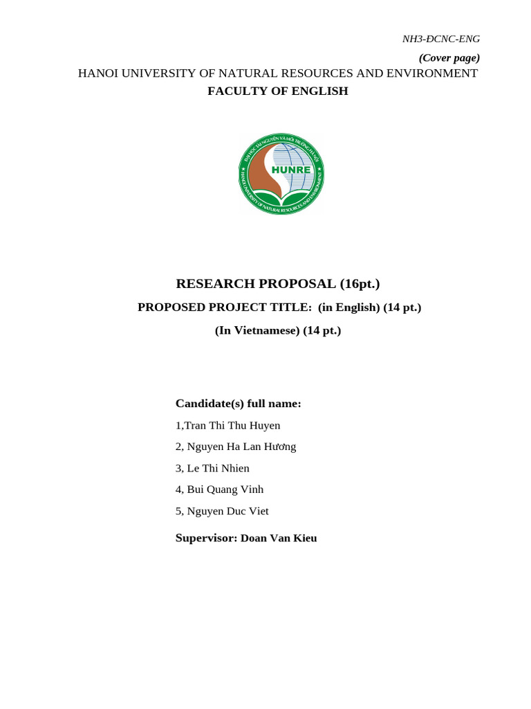 3 - Proposal-Eng | PDF