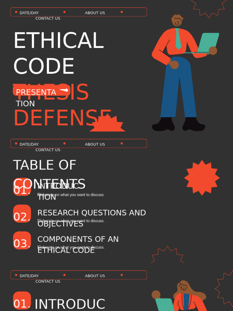 Ethical Code Thesis Defense | PDF