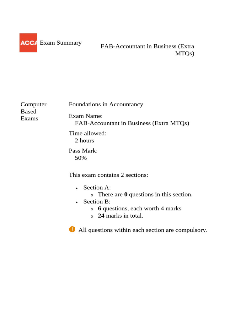 Exam Summary | PDF