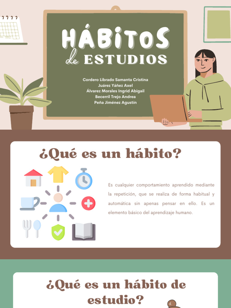 Habitos de Estudio | PDF