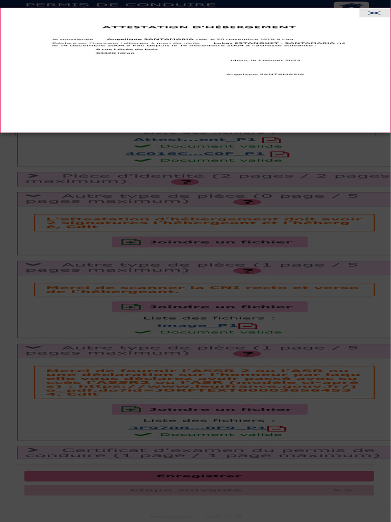 Pièces Justificatives Nécessaires À La Demande | PDF