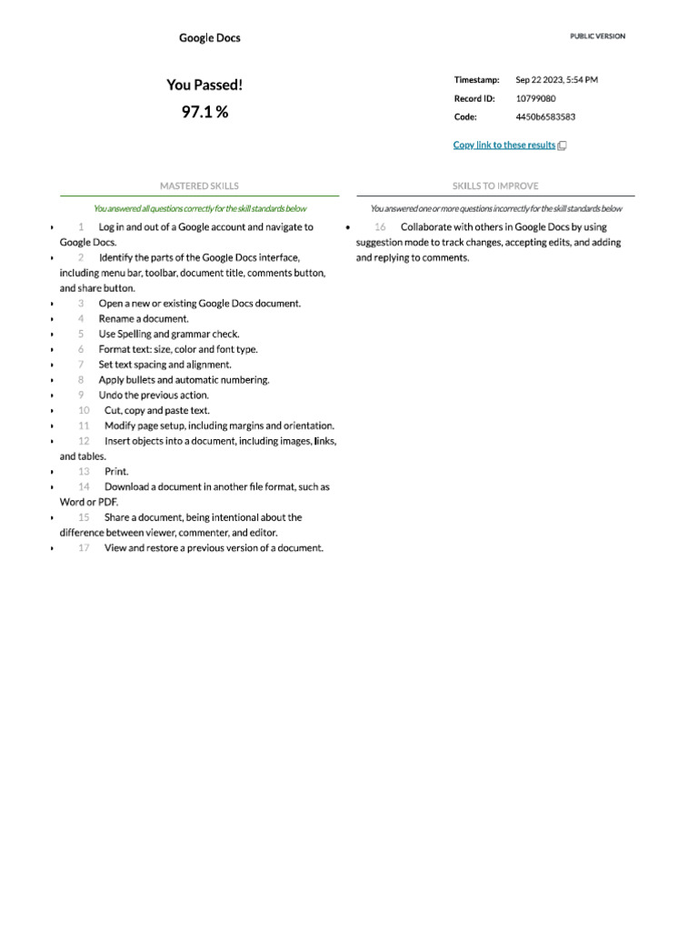 Google Docs | PDF