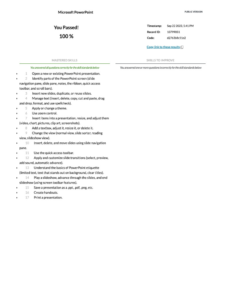 Microsoft Powerpoint | PDF