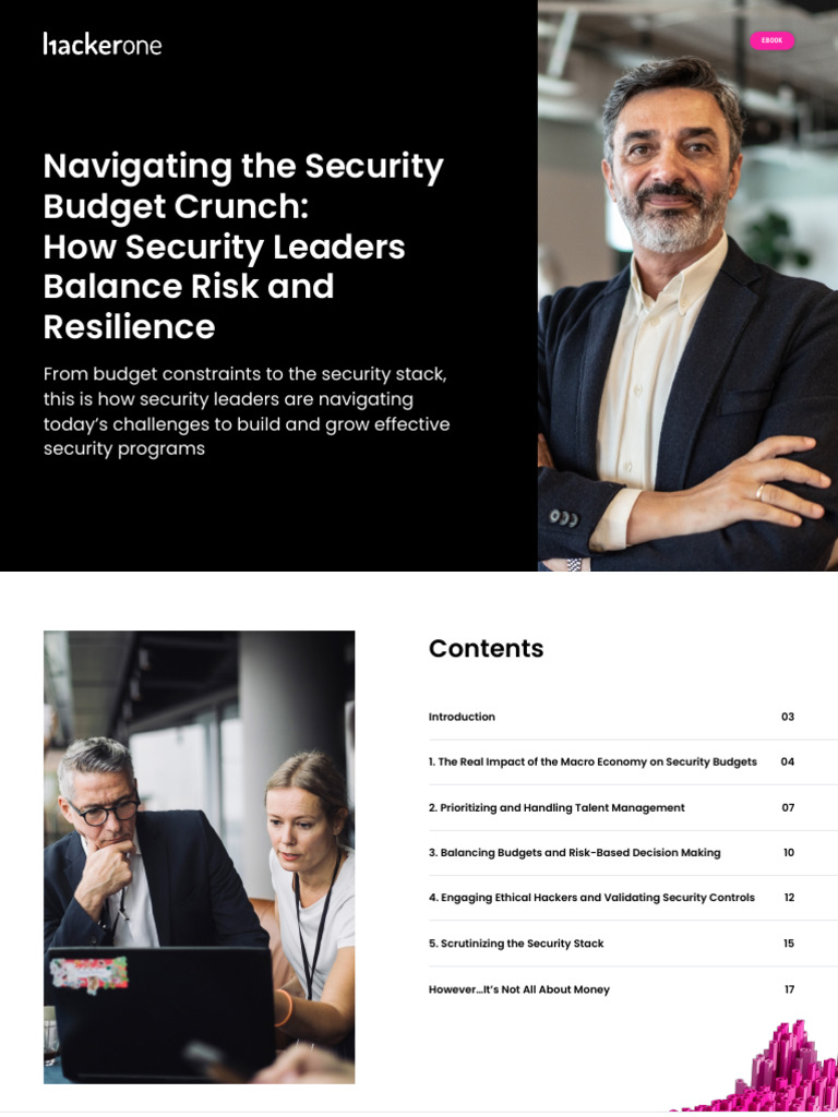 Navigating The Security Budget Crunch How Security Leaders Balance Risk ...