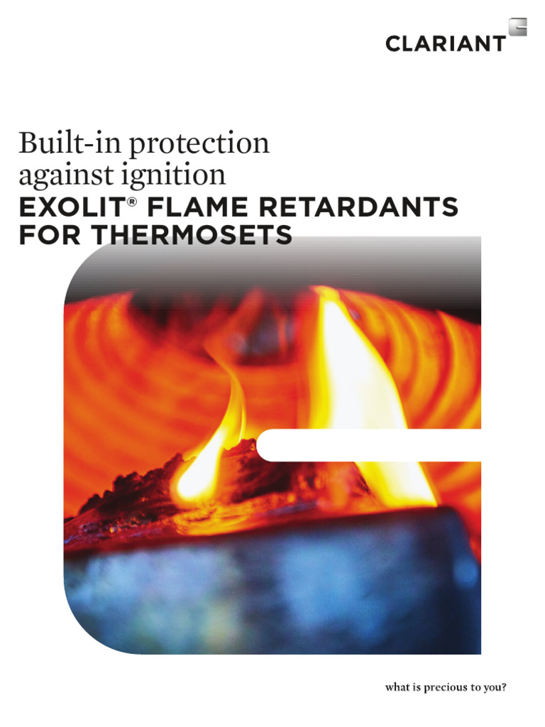 Clariant Brochure Exolit For Thermosets EN | PDF
