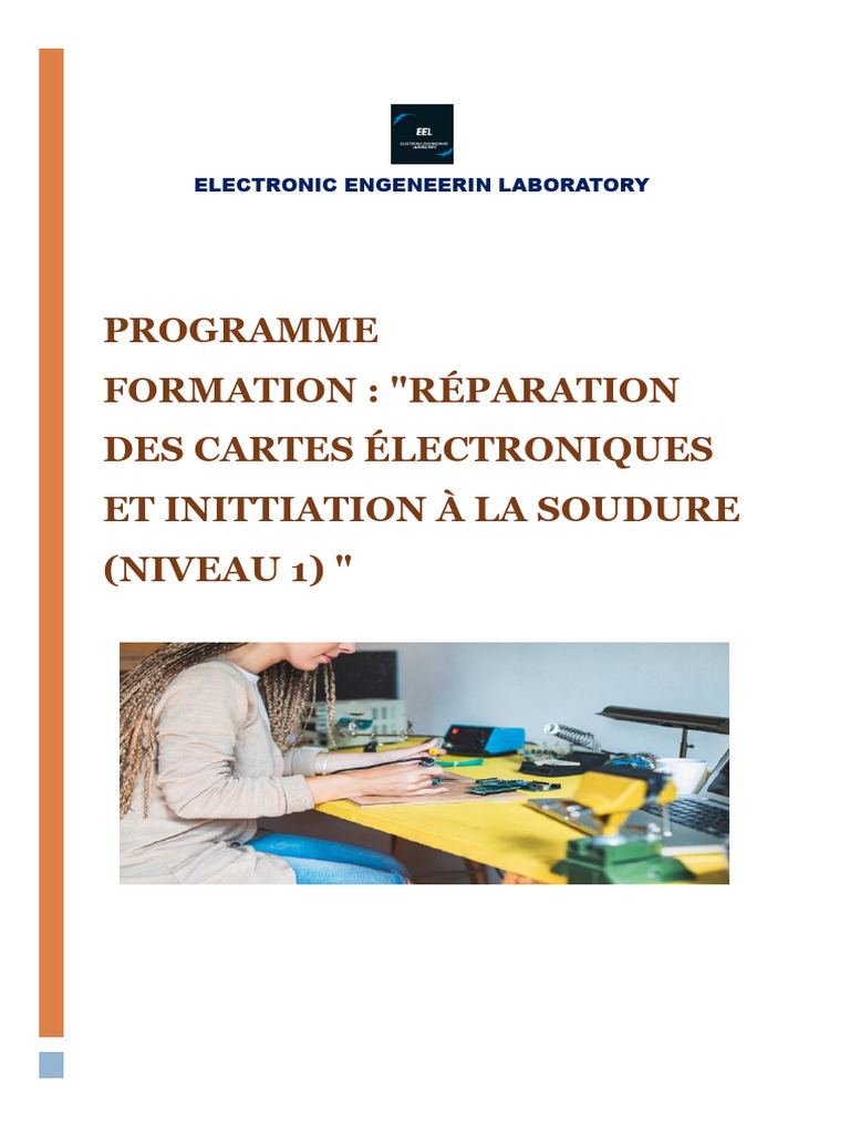 Programme D La Formation en Réparation Des Cartes Électroniques Et ...