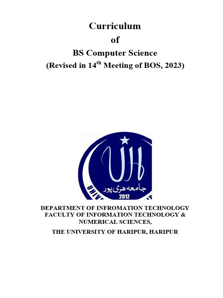 BSCS | PDF